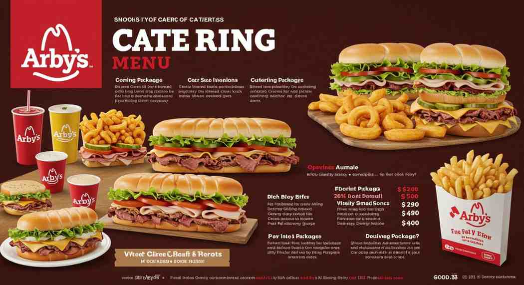 Arby’s Catering Menu: Party Platters 2025 , Sandwich Bars & Easy Event ...